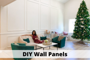 How to Create DIY Wall Panels for under $200 - Tutorial